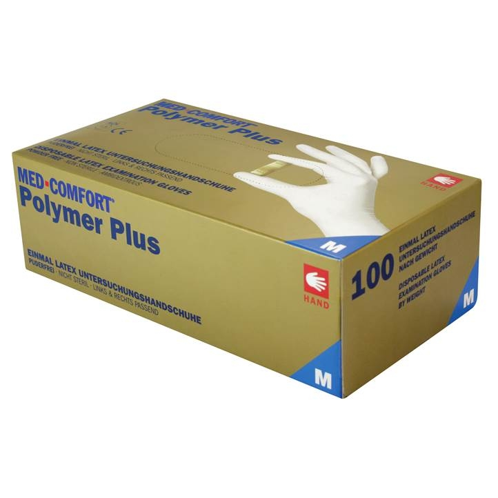 Polymer Plus, Polymer coated Latex Gloves | Carumed AB